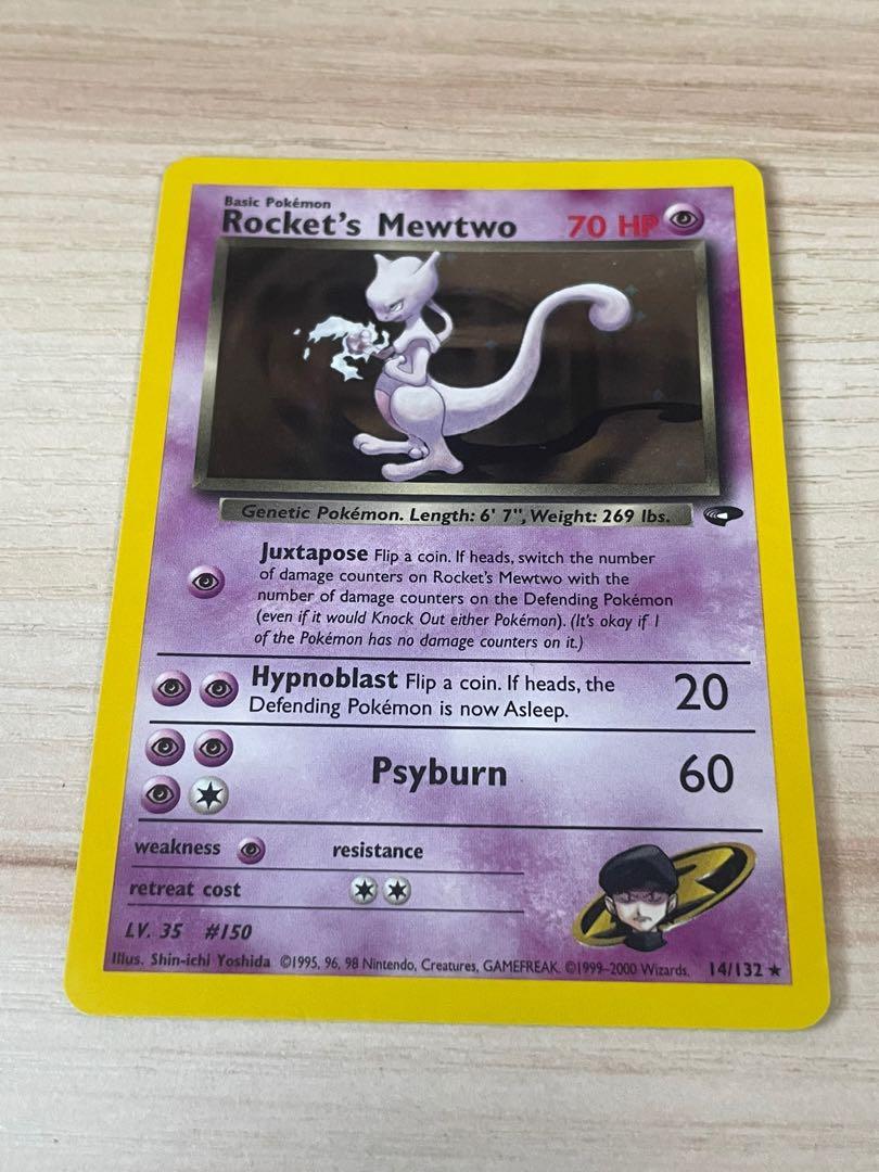 Pokemon rockets mewtwo, Hobbies & Toys, Toys & Games on Carousell