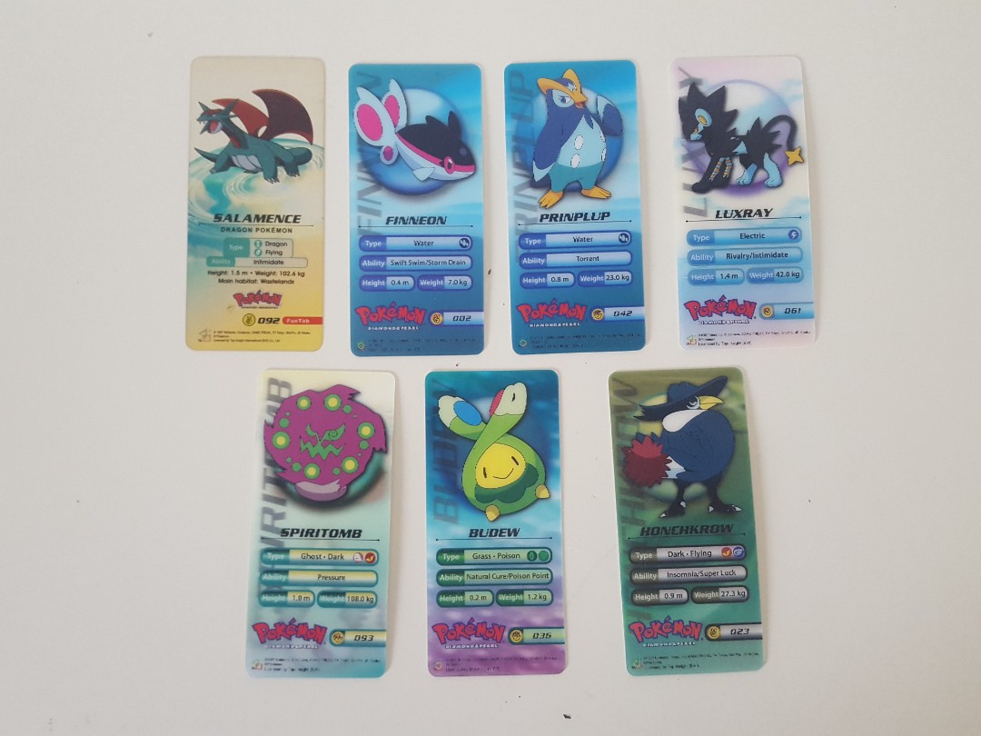 Pokemon Fun Tabs, Hobbies & Toys, Toys & Games on Carousell