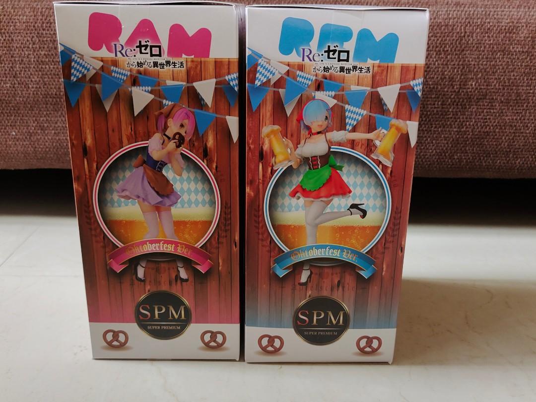 Re: Zero - Rem and Ram Oktoberfest Version SPM Figures, Hobbies & Toys ...