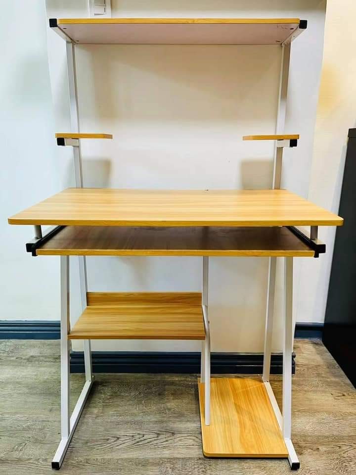 Restock! Computer Table with CPU and Keyboard Tray, Furniture & Home ...