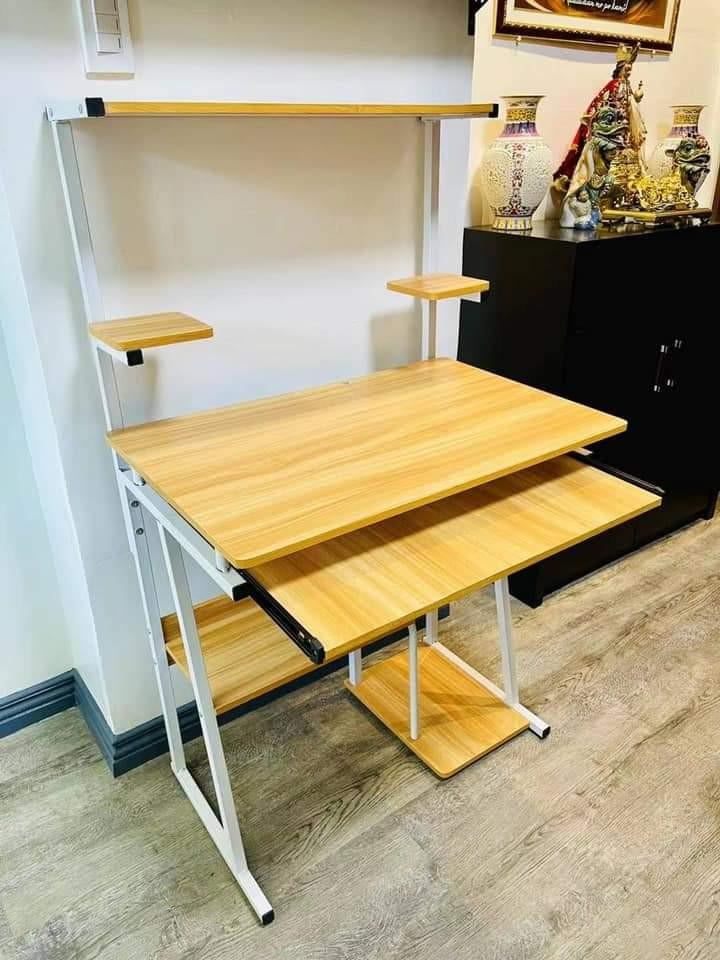 Restock! Computer Table with CPU and Keyboard Tray, Furniture & Home ...