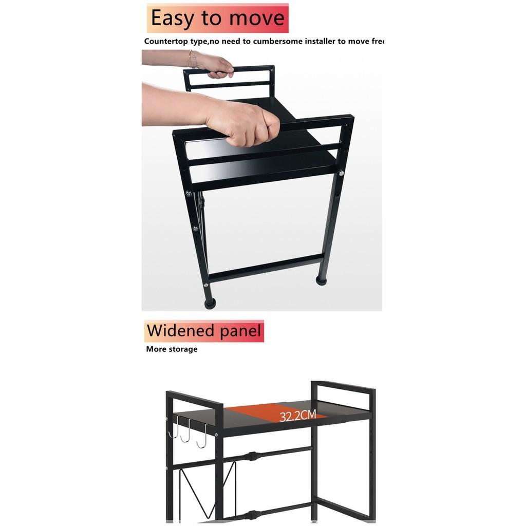Retractable Kitchen Shelf Countertop Microwave Oven Rice Cooker Rack ...