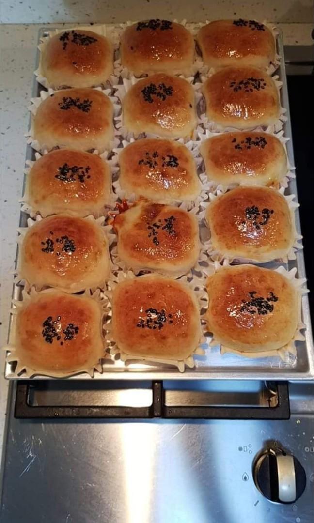 Sambal prawn buns, Food & Drinks, Homemade Bakes on Carousell