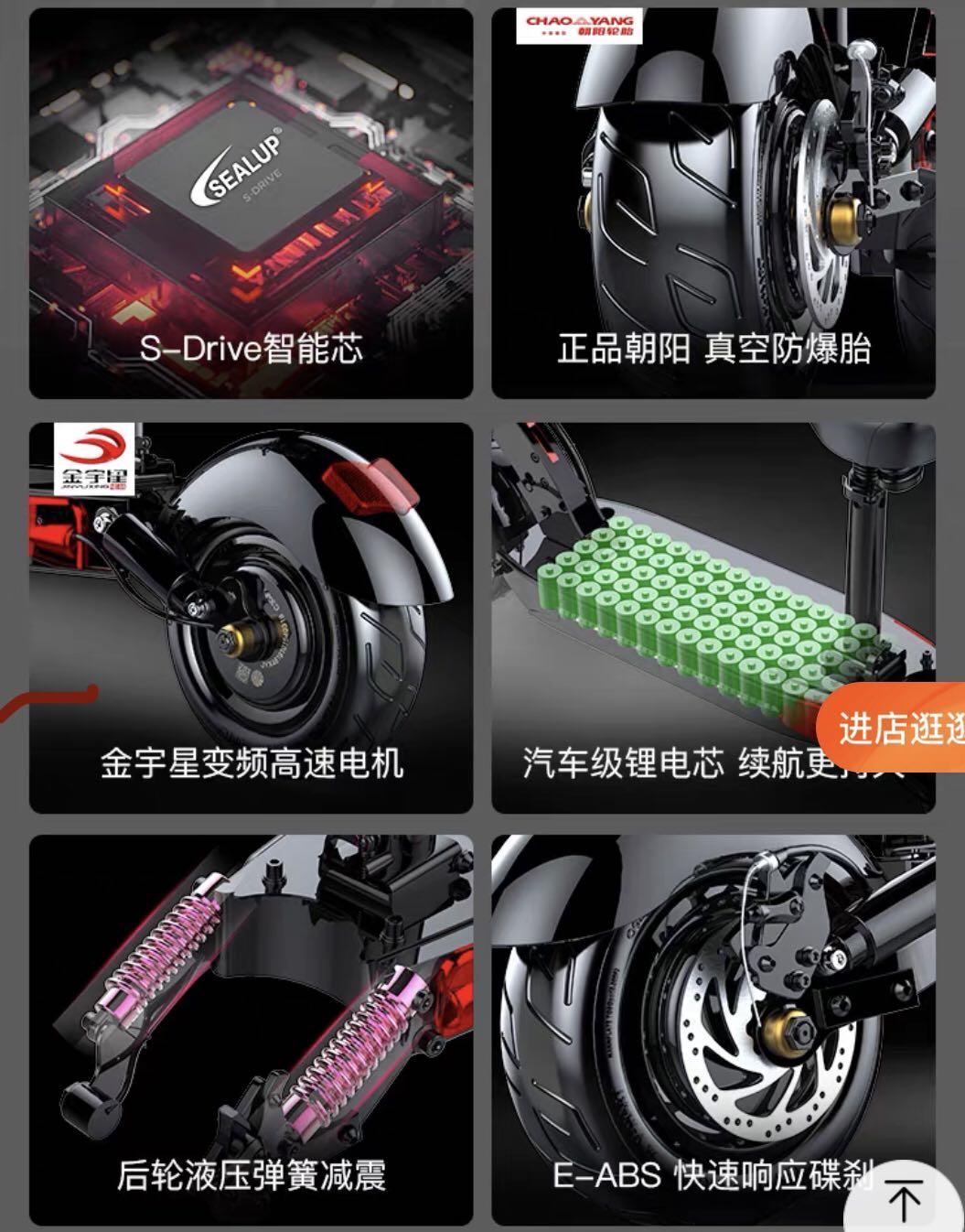 SEALUP XLP Q21 Electric Scooter, Sports Equipment, Sports & Games ...