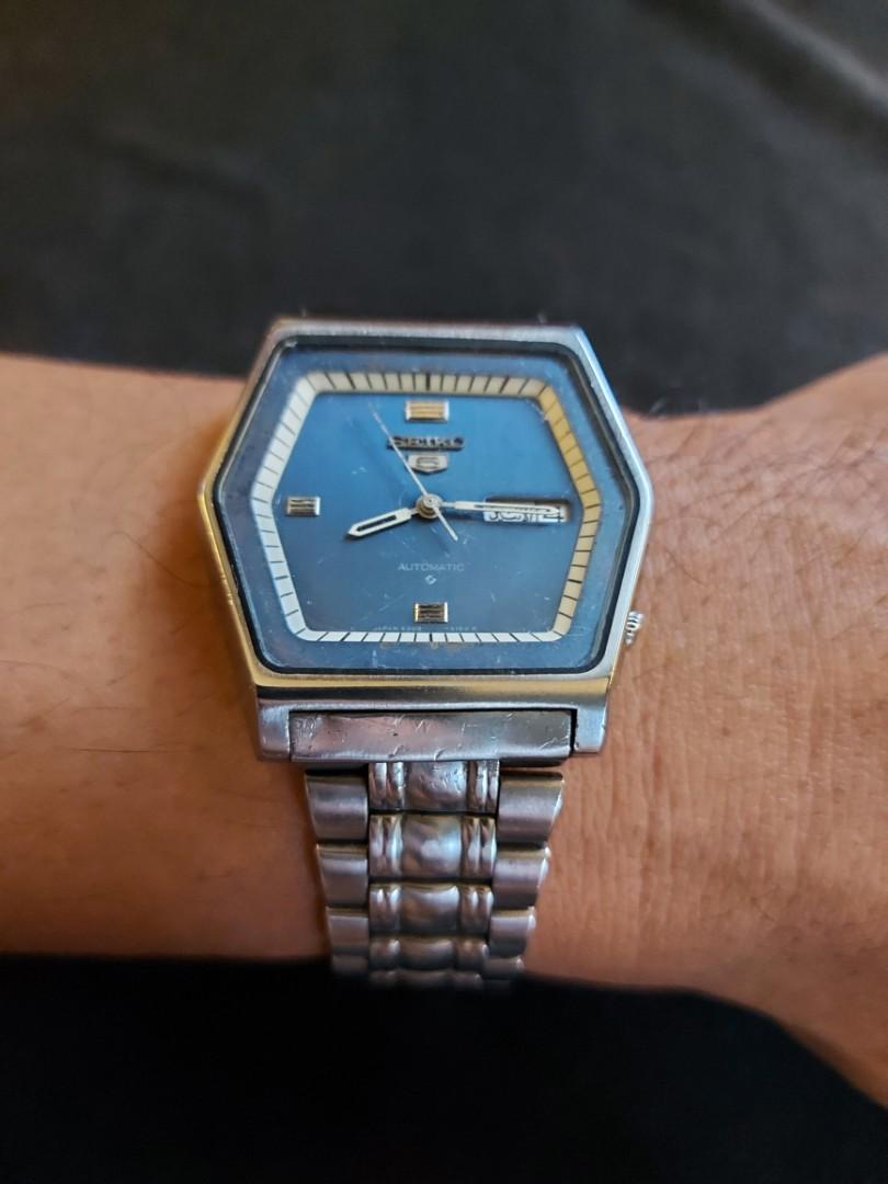 Seiko 5 Automatic Watch Hexagon 6309 513A on Carousell
