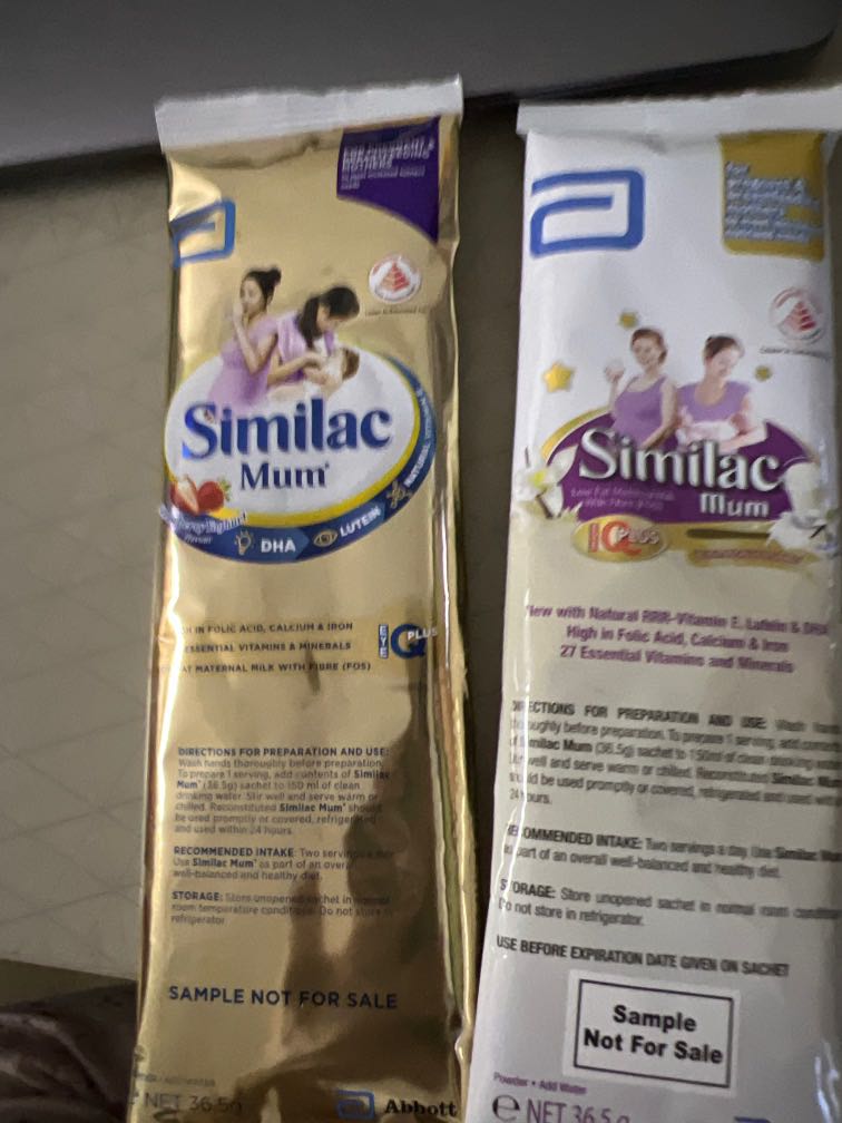 Similac Mum sample, Babies & Kids, Maternity Care on Carousell