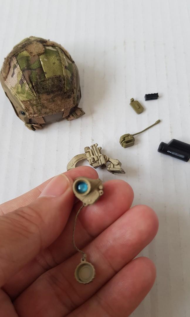 Soldier Story 1/6 scale TACP JTAC Camo Helmet with NVG, Hobbies & Toys ...