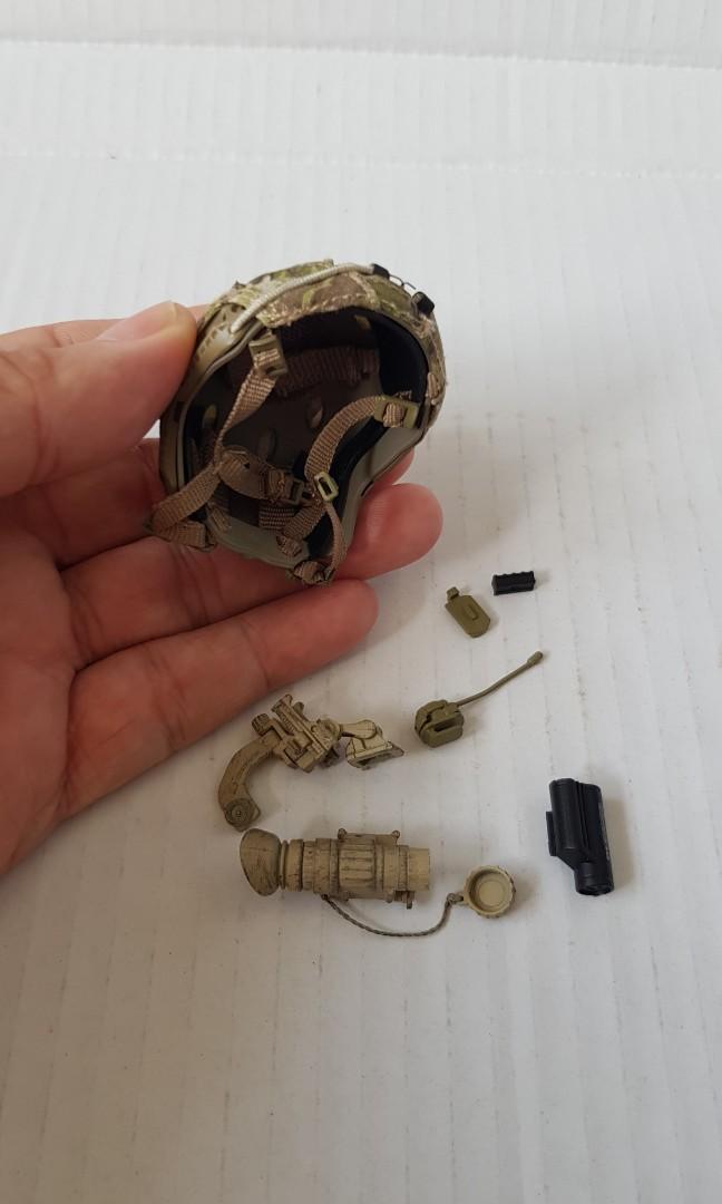 Soldier Story 1/6 scale TACP JTAC Camo Helmet with NVG, Hobbies & Toys ...