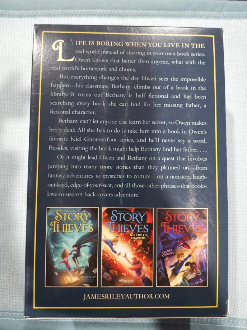 Story Thieves Collection By James Riley, Hobbies & Toys, Books ...