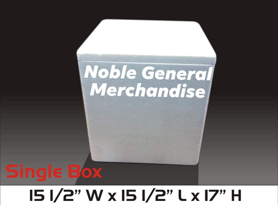 STYRO BOX SINGLE BOX SIZE, Furniture & Home Living, Home Improvement ...