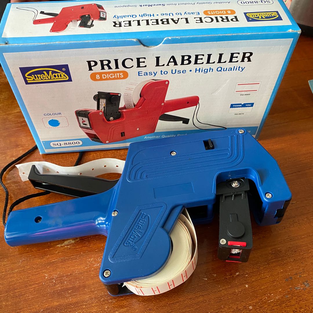 SureMark Price labeller SQ-8800 price tag label gun, Everything Else on ...