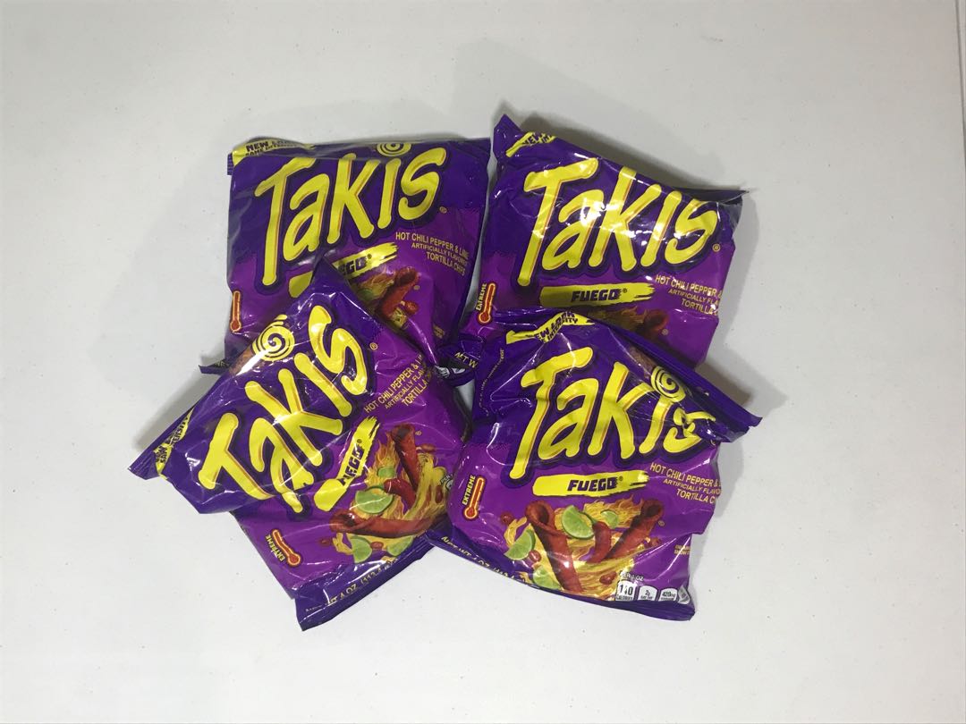 Takis Fuego 4oz/113g, Food & Drinks, Other Food & Drinks on Carousell