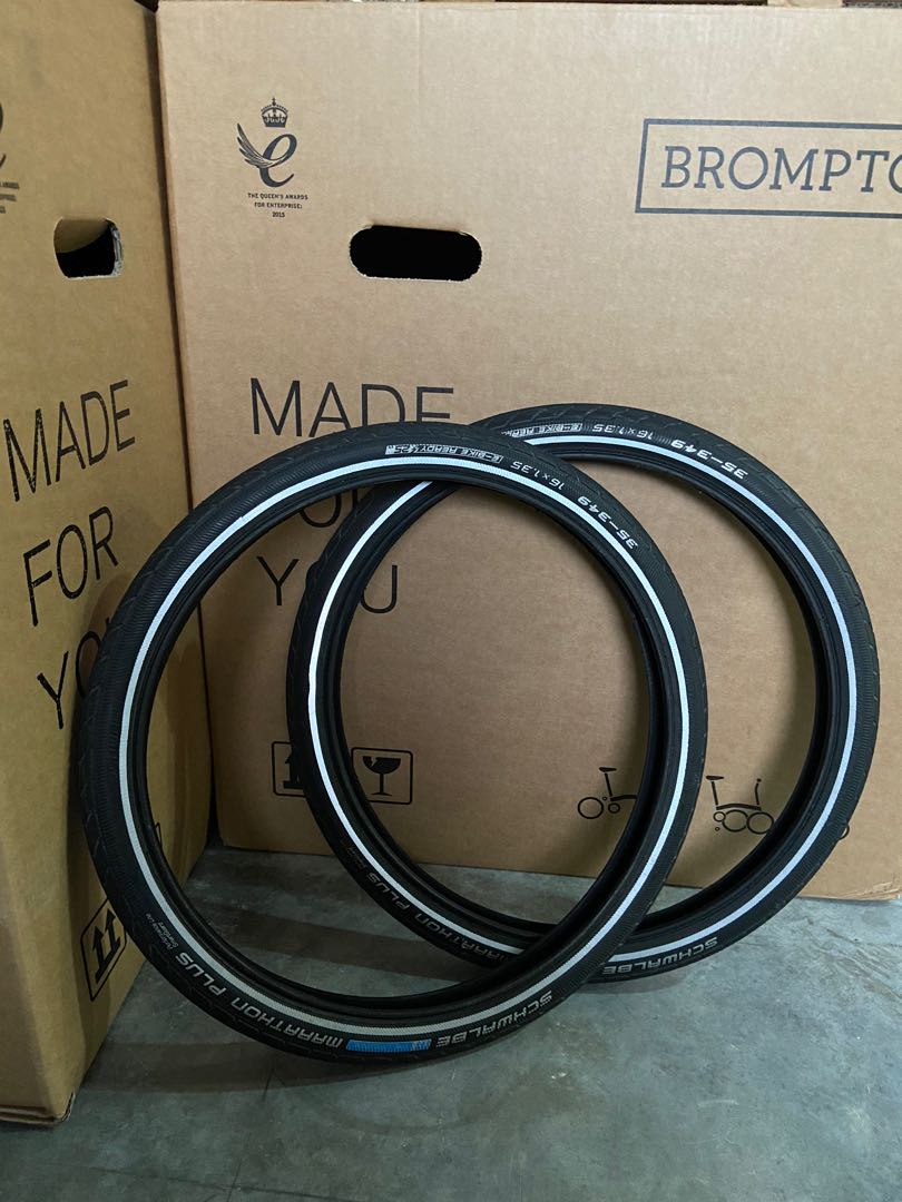 Tires for Brompton, Sports Equipment, Bicycles & Parts, Parts ...