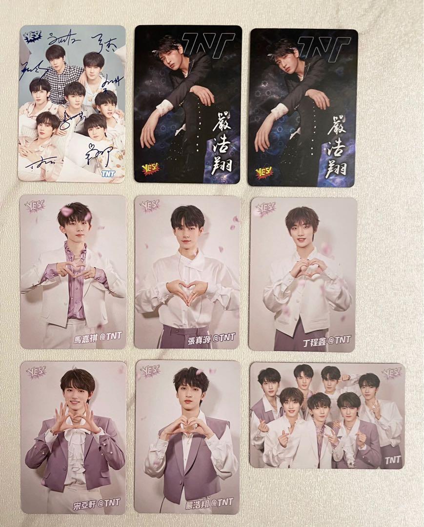 TNT yes card (共9張）, 興趣及遊戲, 收藏品及紀念品, 韓流 - Carousell