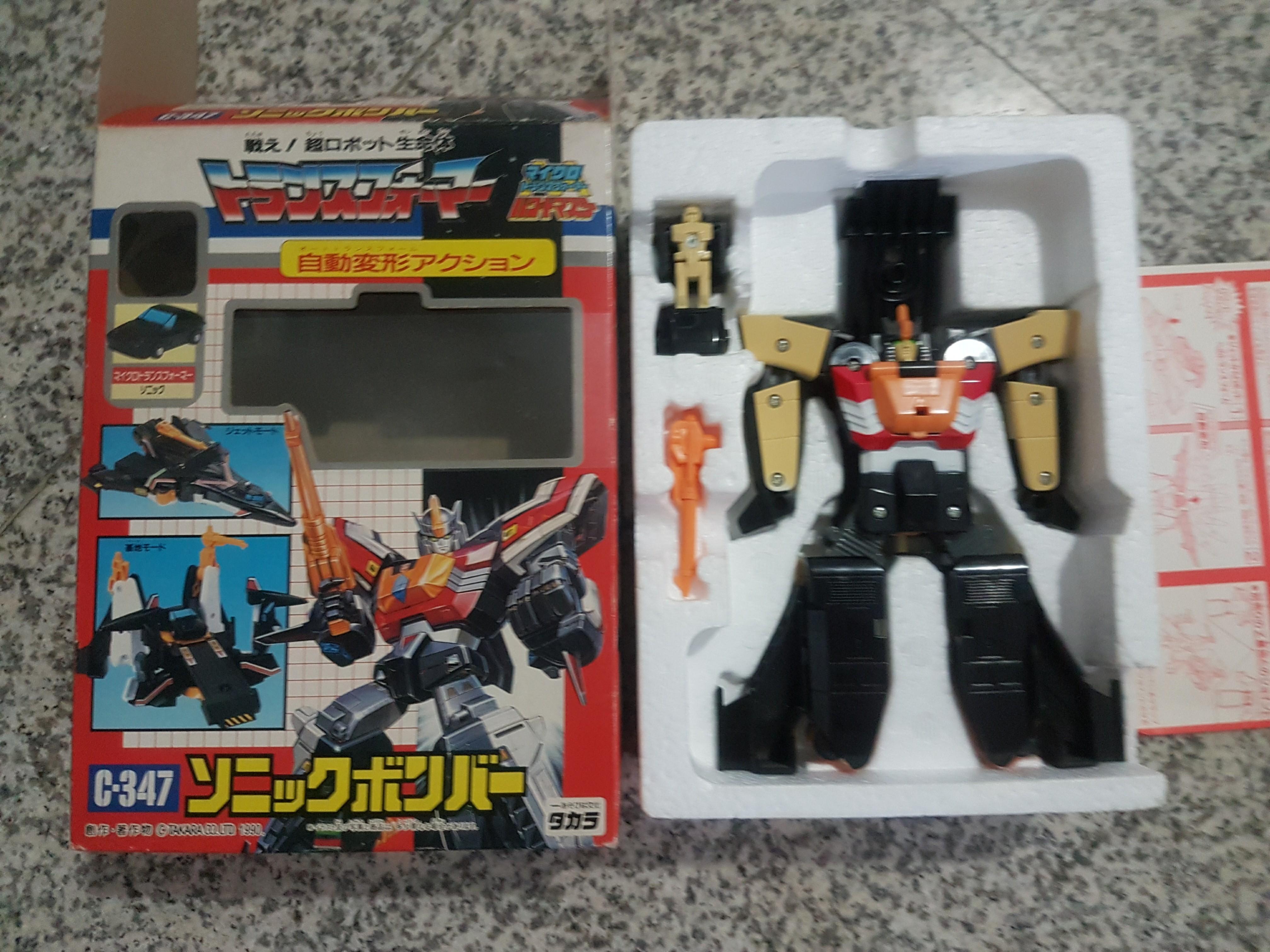 (Reserved)Transformers G1 sonic bomber bib complete, Hobbies & Toys ...