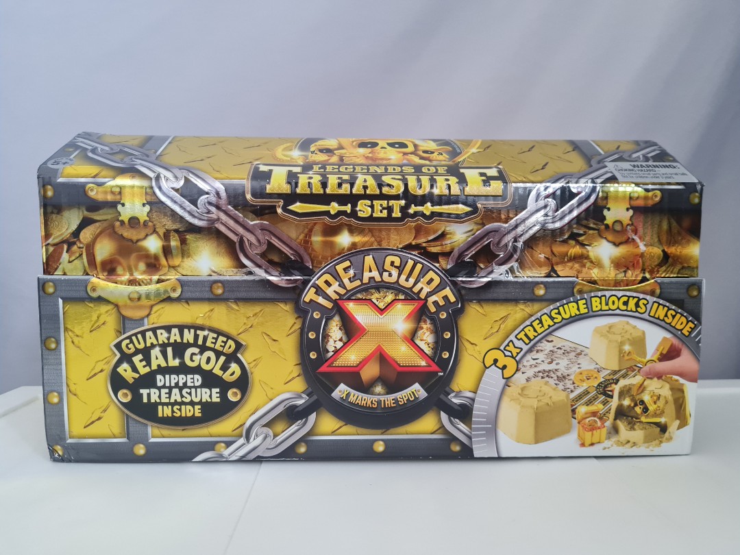 TREASURE X : LEGENDS OF TREASURE SET - 3 X Treasure Blocks inside ...