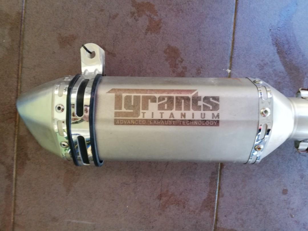 Yamaha R15 V3 exzos full stainless still piping, Motorbikes on Carousell