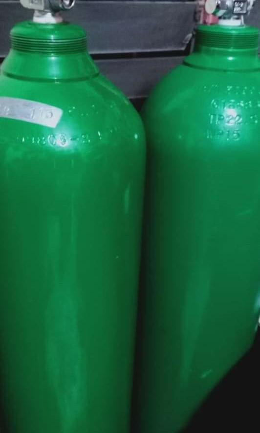 50 lbs Oxygen Tank with oxygen, Health & Nutrition, Medical Supplies ...