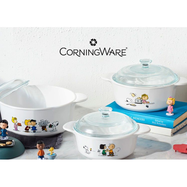 5L Snoopy Peanuts Corningware Pot, TV & Home Appliances, Kitchen ...