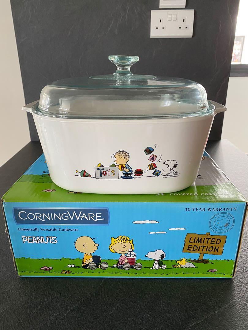 5L Snoopy Peanuts Corningware Pot, TV & Home Appliances, Kitchen ...