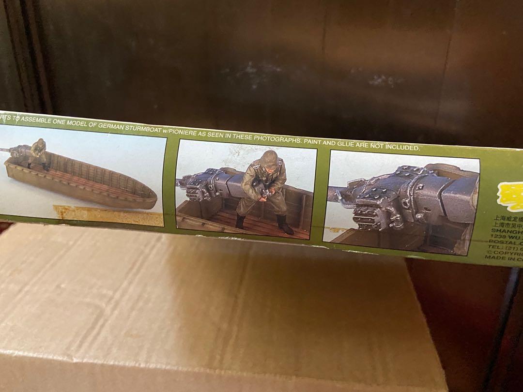 威龍 dragon 6108 1/35 1:35 德國工兵及突擊艇 German sturm boat sturmboat with w ...