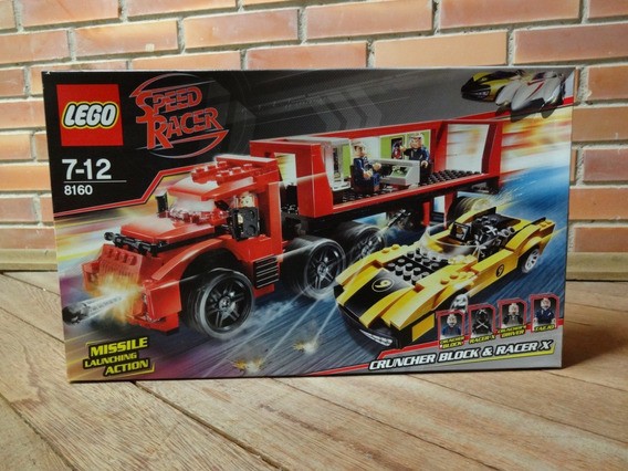 全新未開盒 Lego 8160 Cruncher Block & Racer X Speed Racer 系列 (2008年出產), 興趣及 ...