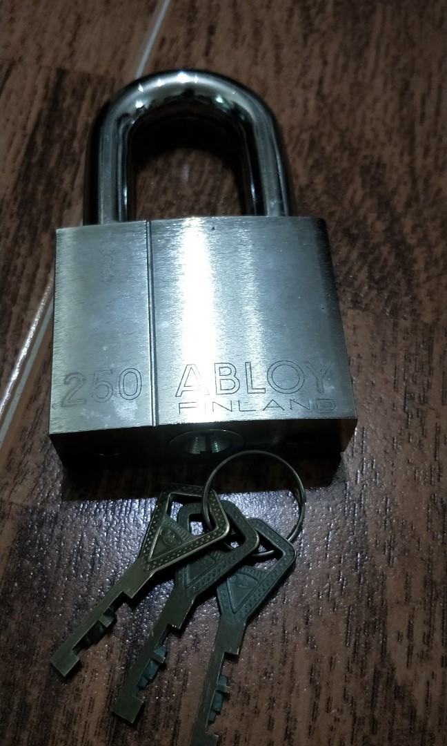 Abloy Finland 250 Lock, Everything Else on Carousell