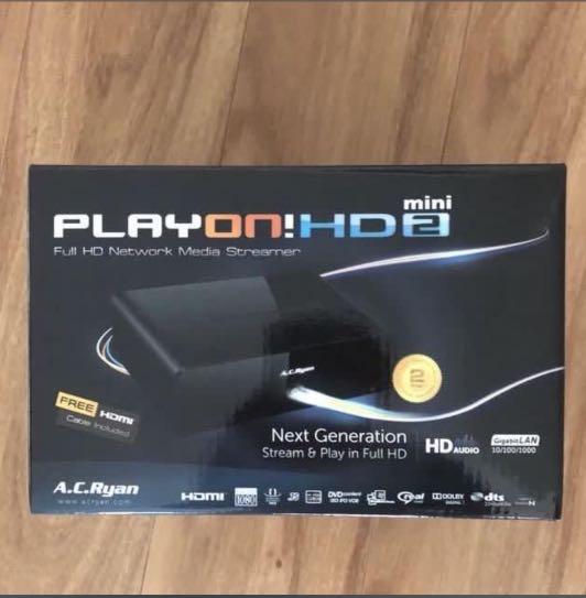 AC Ryan Playon! HD Mini 2, TV & Home Appliances, TV & Entertainment ...
