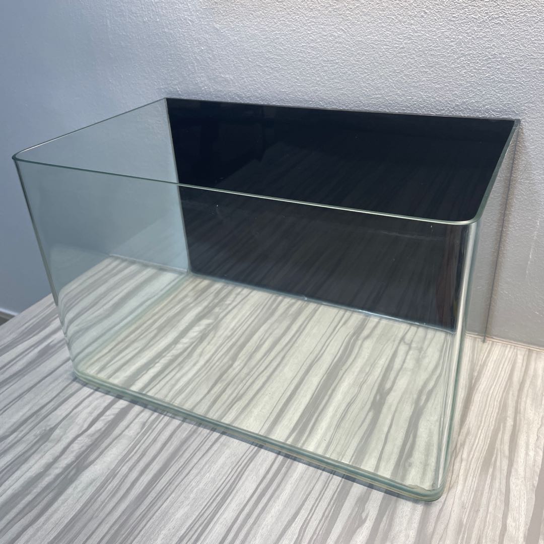 Aquarium Curved Glass Fish Tank, Pet Supplies, Homes & Other Pet ...