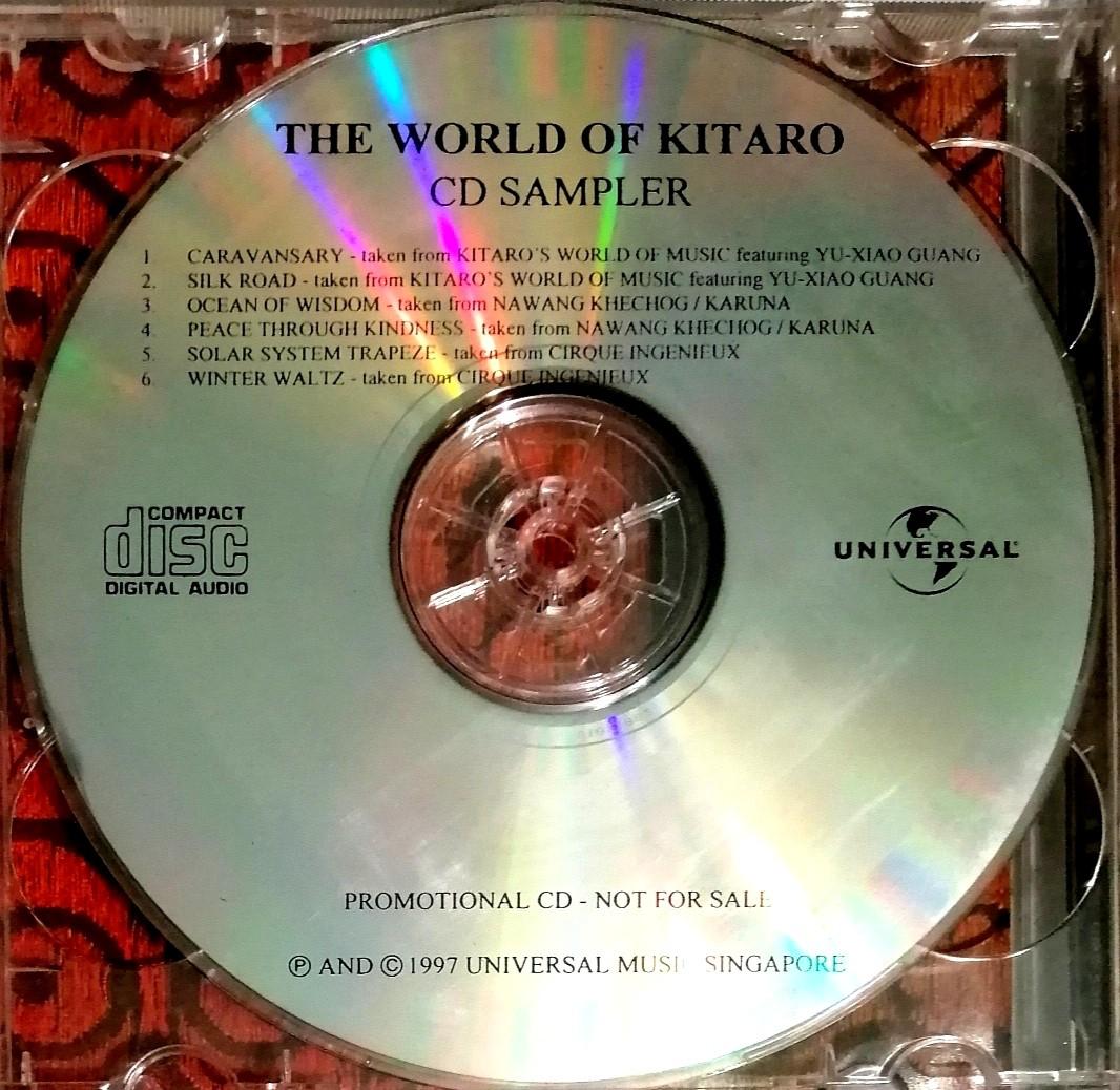 arthcd The Best Of Kitaro 24-Bit Remaster GOLD Disc CD + The World Of Kitaro Sampler CD, Hobbies ...