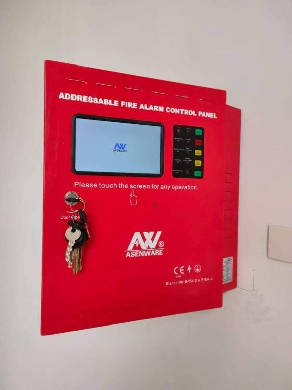 ASENWARE Addressable Fire Detection and Alarm System 1 Loop, Commercial ...