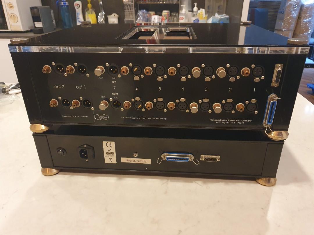 AudioValve Conductor flagship tube preamp, Audio, Soundbars, Speakers ...