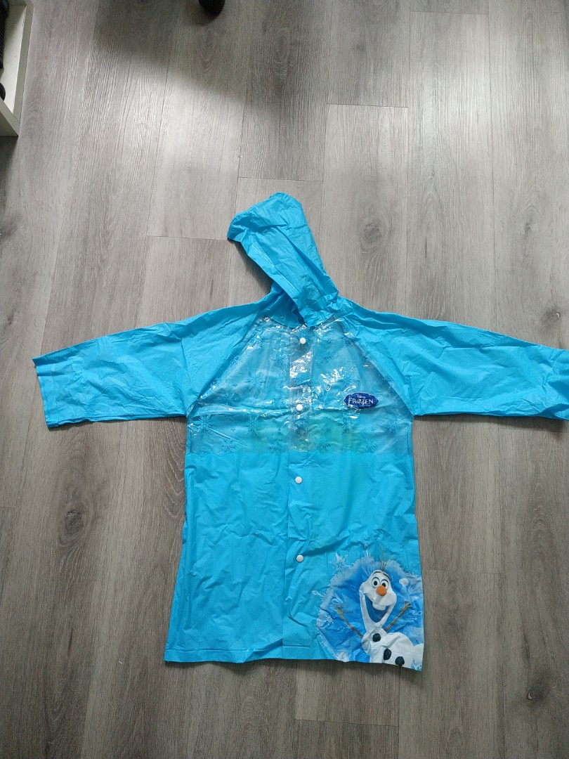 Authentic Disney Frozen Raincoat, Babies & Kids, Babies & Kids Fashion ...