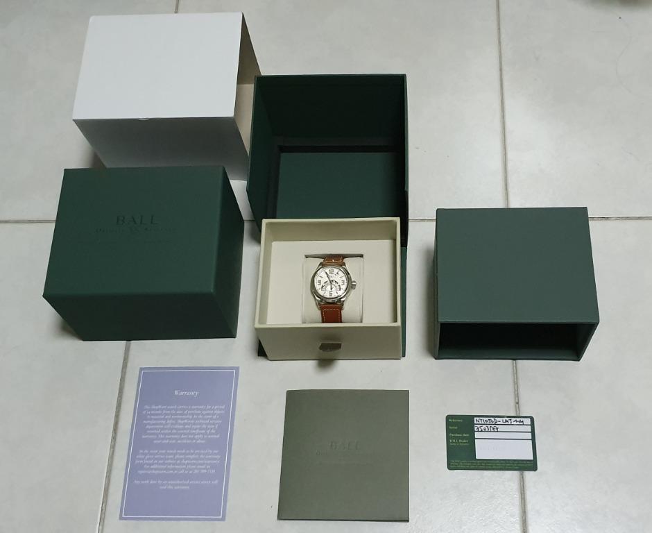 Ball Trainmaster TMT watch, Men's Fashion, Watches & Accessories ...