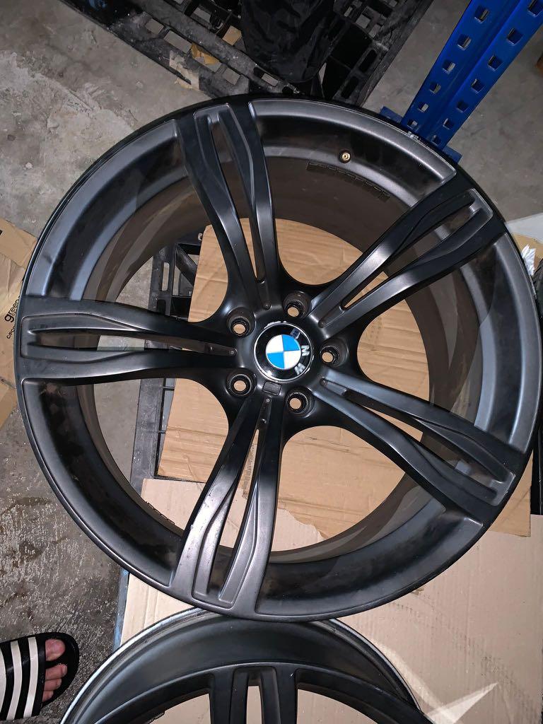 BMW M SPORT ORIGINAL F13 20 INCH RIMS M6 FORGED STAGGERED with PS4S ...