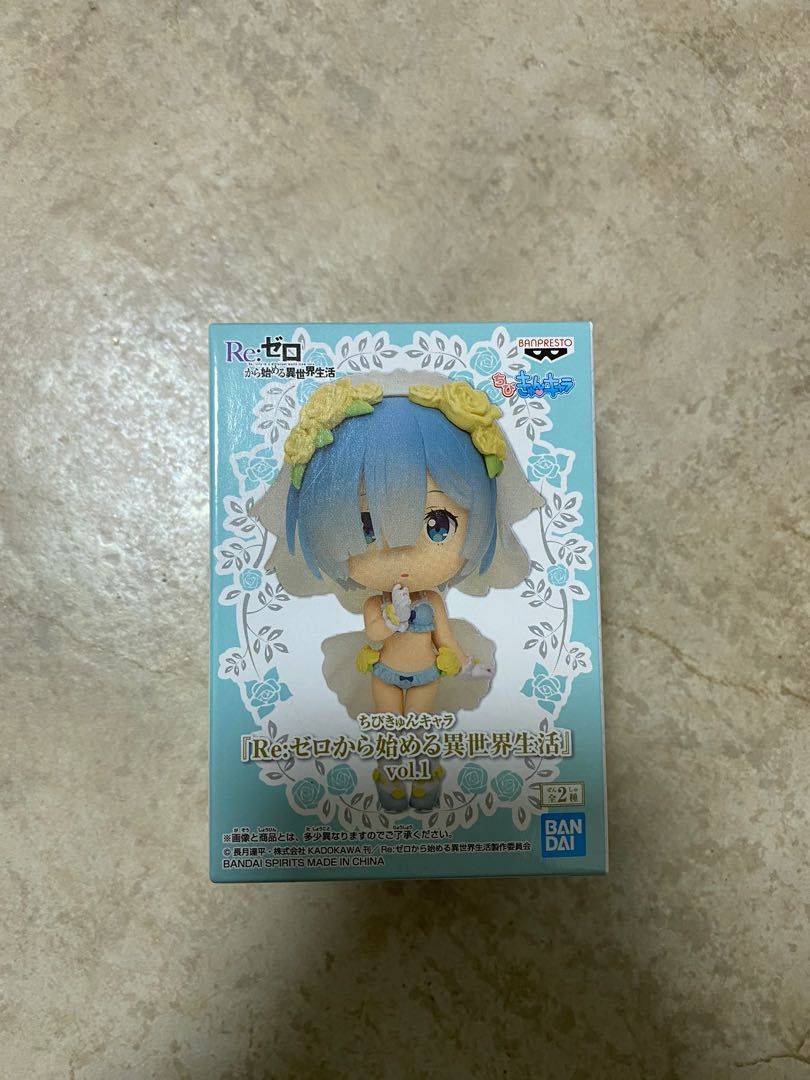 BNIB Rem Chibi Figure, Hobbies & Toys, Toys & Games on Carousell