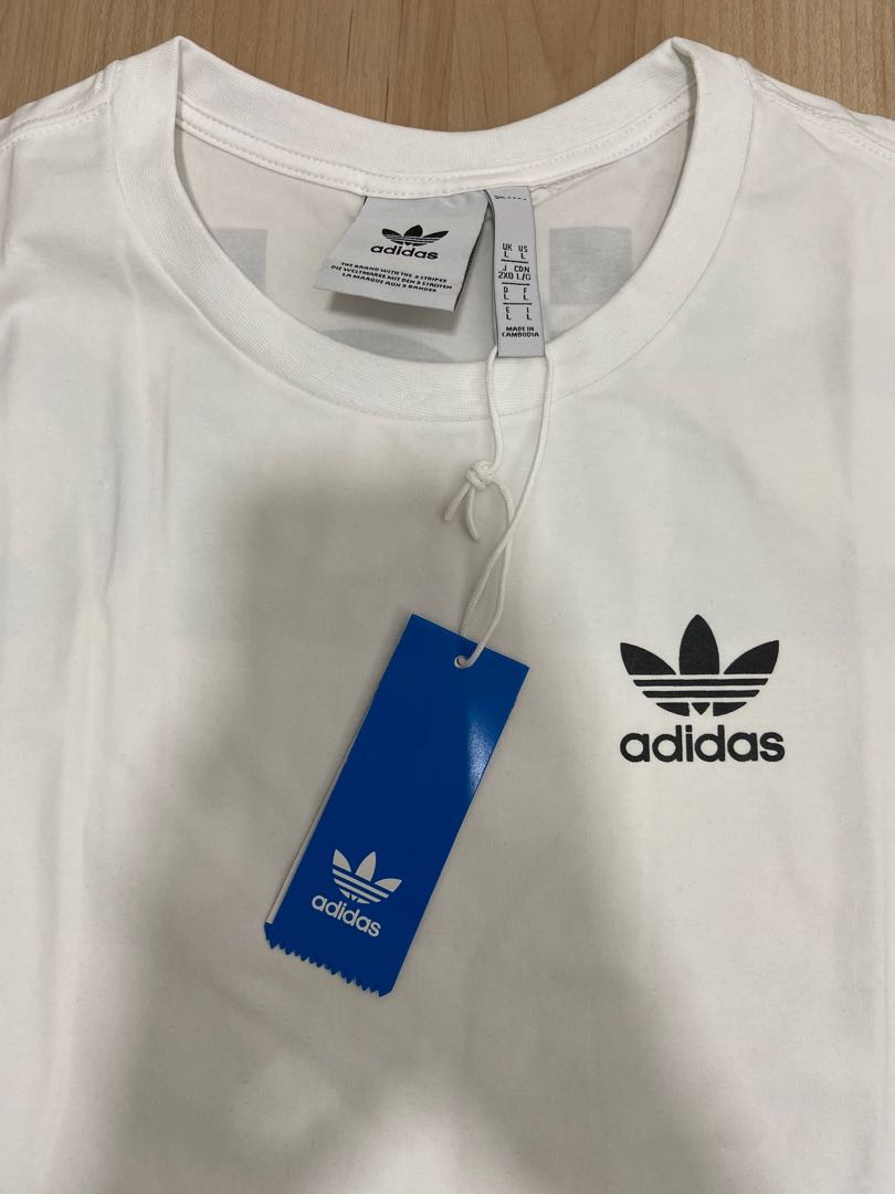 Brand new Adidas Back wording, Men's Fashion, Tops & Sets, Tshirts ...