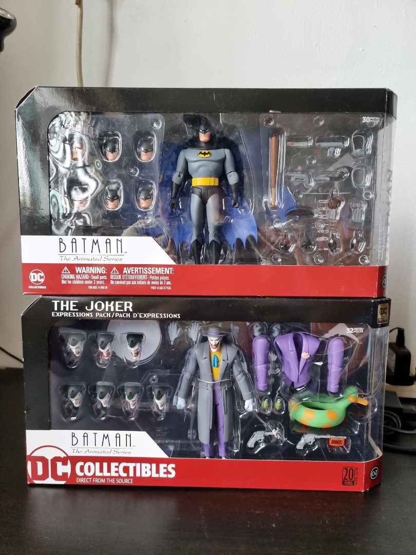 BTAS Batman & Joker expressions pack, Hobbies & Toys, Toys & Games on ...