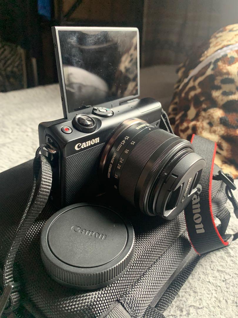 Canon EOS M100 Touch screen, Photography, Cameras on Carousell