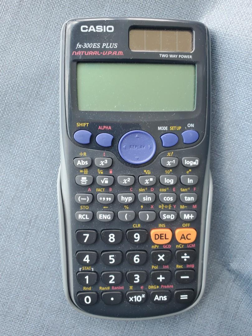 Casio fx-300ES Plus Scientific, 興趣及遊戲, 手作＆自家設計, 文具 - Carousell