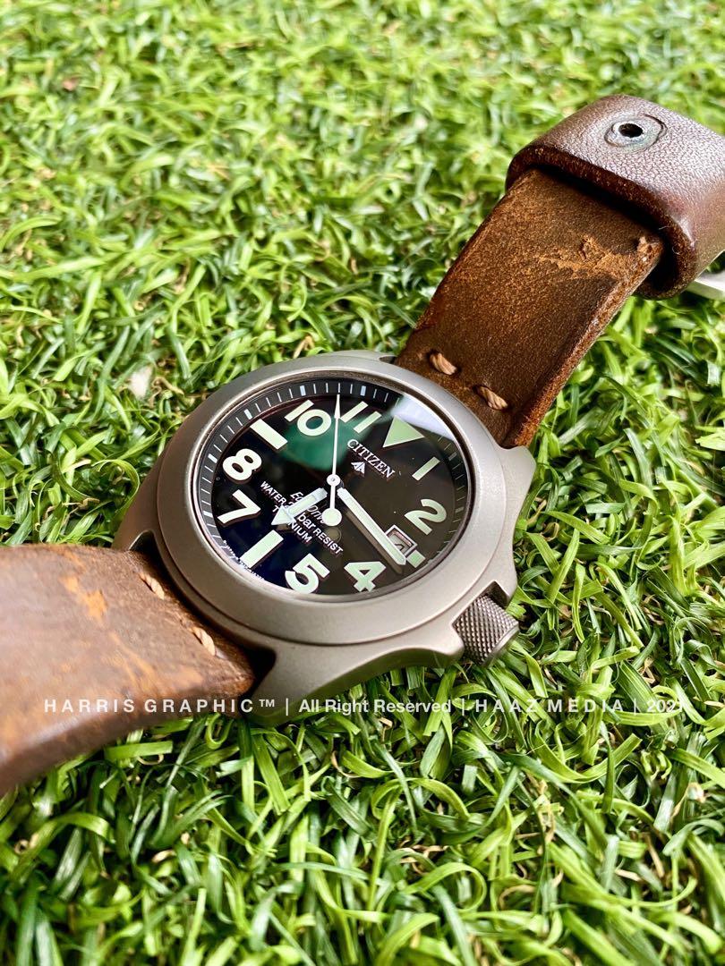 CITIZEN Eco-Drive Ray Mears, Men's Fashion, Watches & Accessories ...