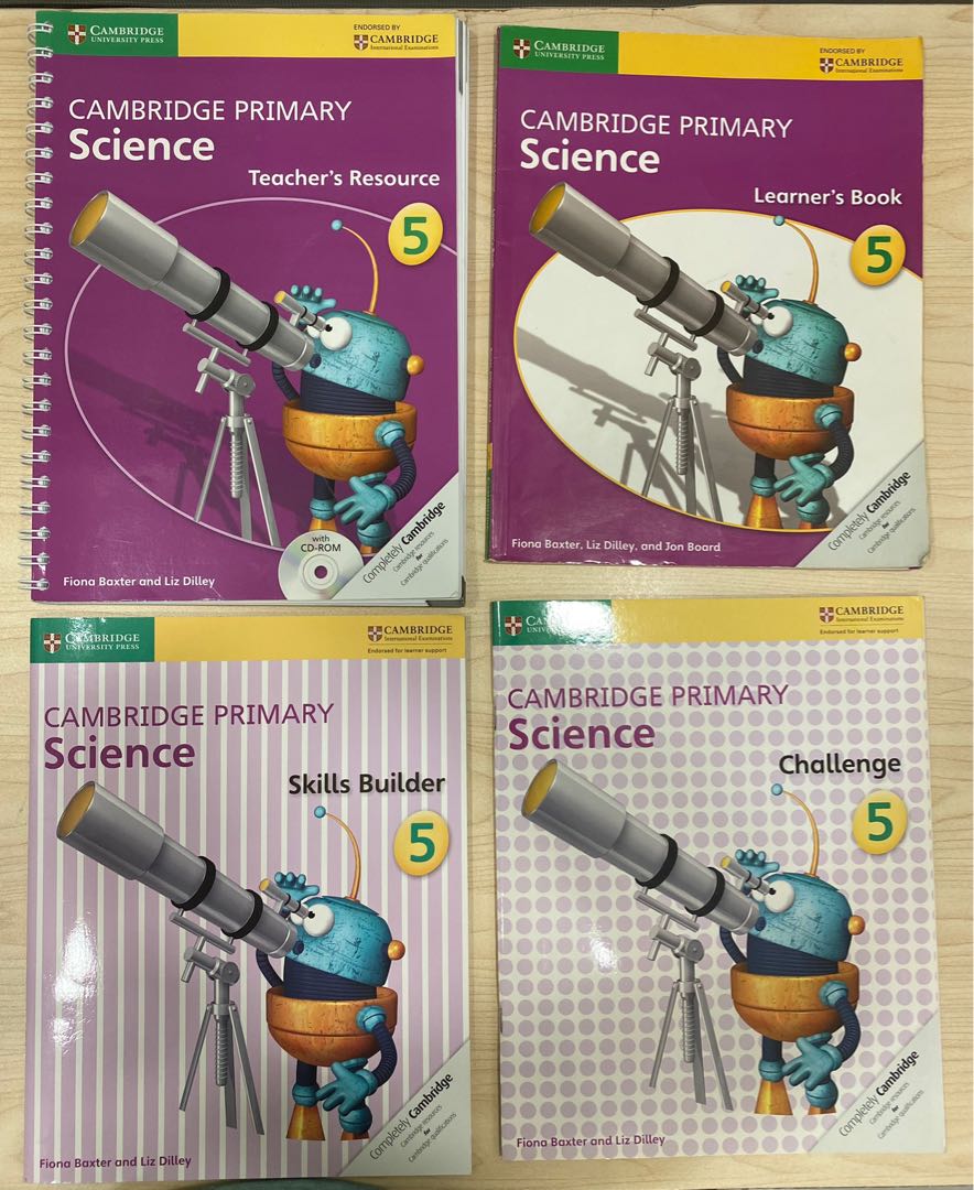 Complete Set of Cambridge Primary Science (Year 5) with Teacher’s ...