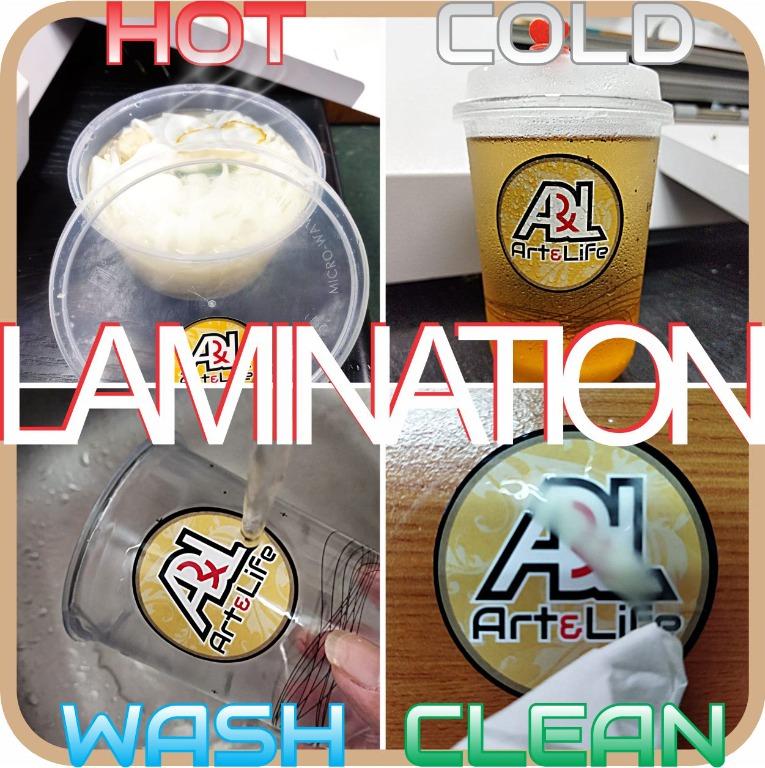 Custom Sticker Label Printing 10cm (100mm) 9cm (90mm) 8cm (80mm) 7cm ...