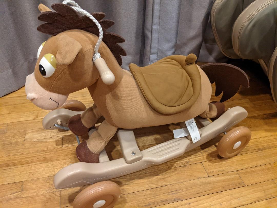 Disney's Bullseye from Toy Story Rocking/Rolling Horse, Hobbies & Toys ...
