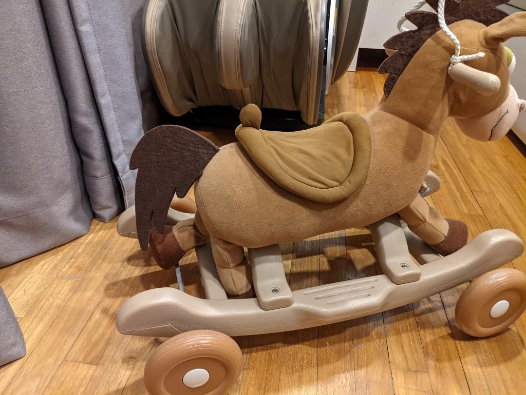 Disney's Bullseye from Toy Story Rocking/Rolling Horse, Hobbies & Toys ...