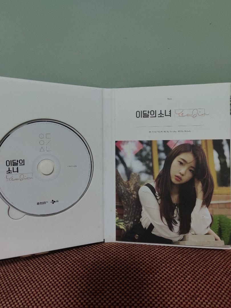first press Loona Yeojin solo album+photocard+attendance card, Hobbies & Toys, Memorabilia ...