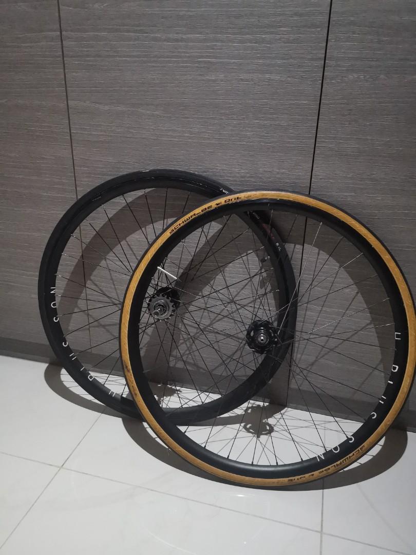 H plus son wheelset, Sports Equipment, Bicycles & Parts, Parts ...
