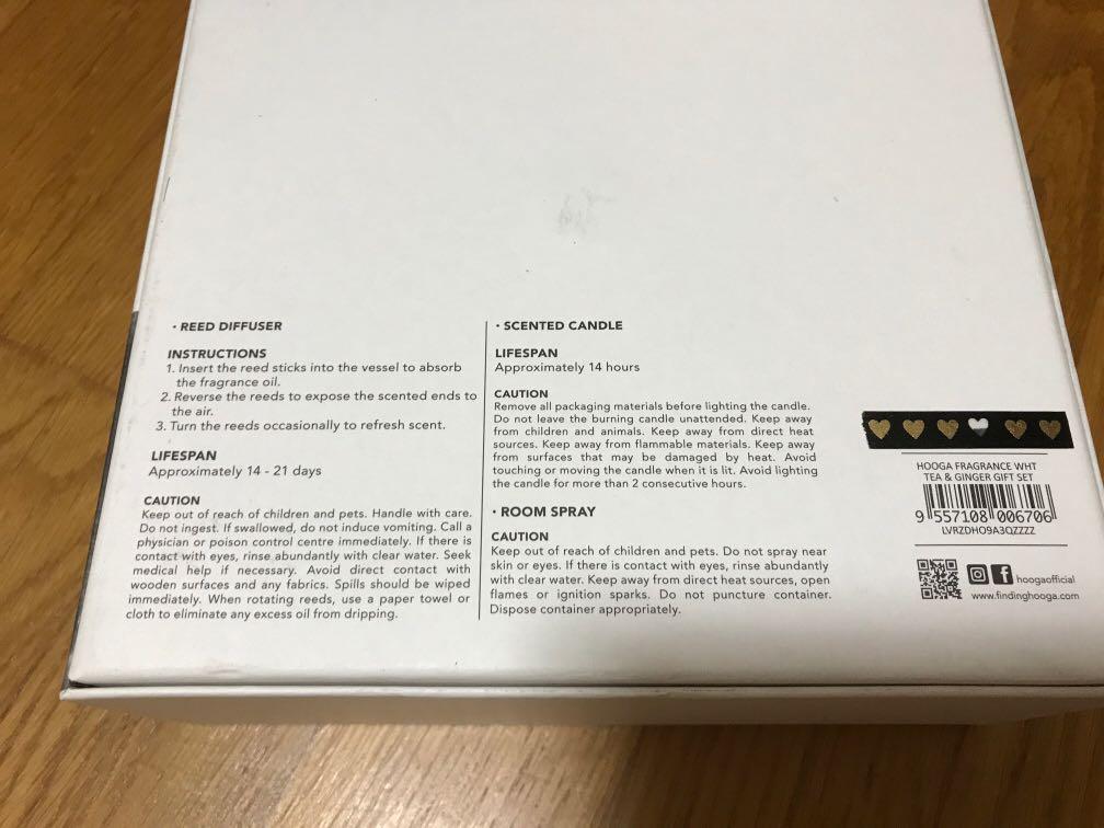 Hooga Aroma Gift Set, Furniture & Home Living, Home Fragrance on Carousell