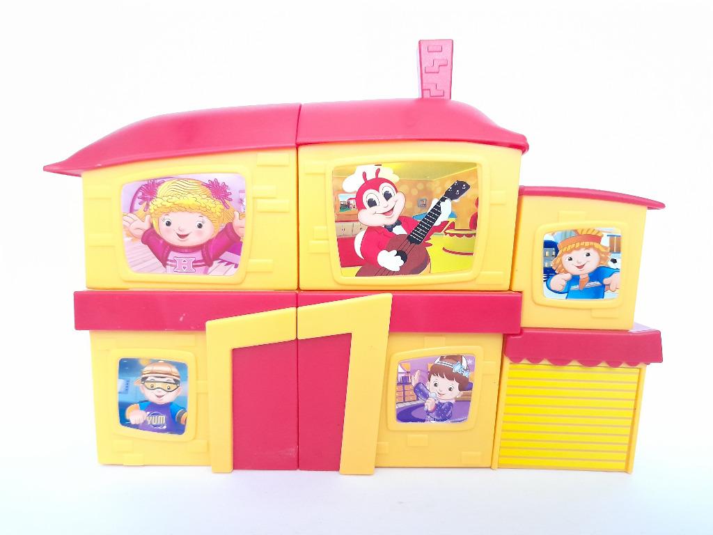 Jollibee Jolly Kiddie Meal toys set Preloved Collectible hard toy ...