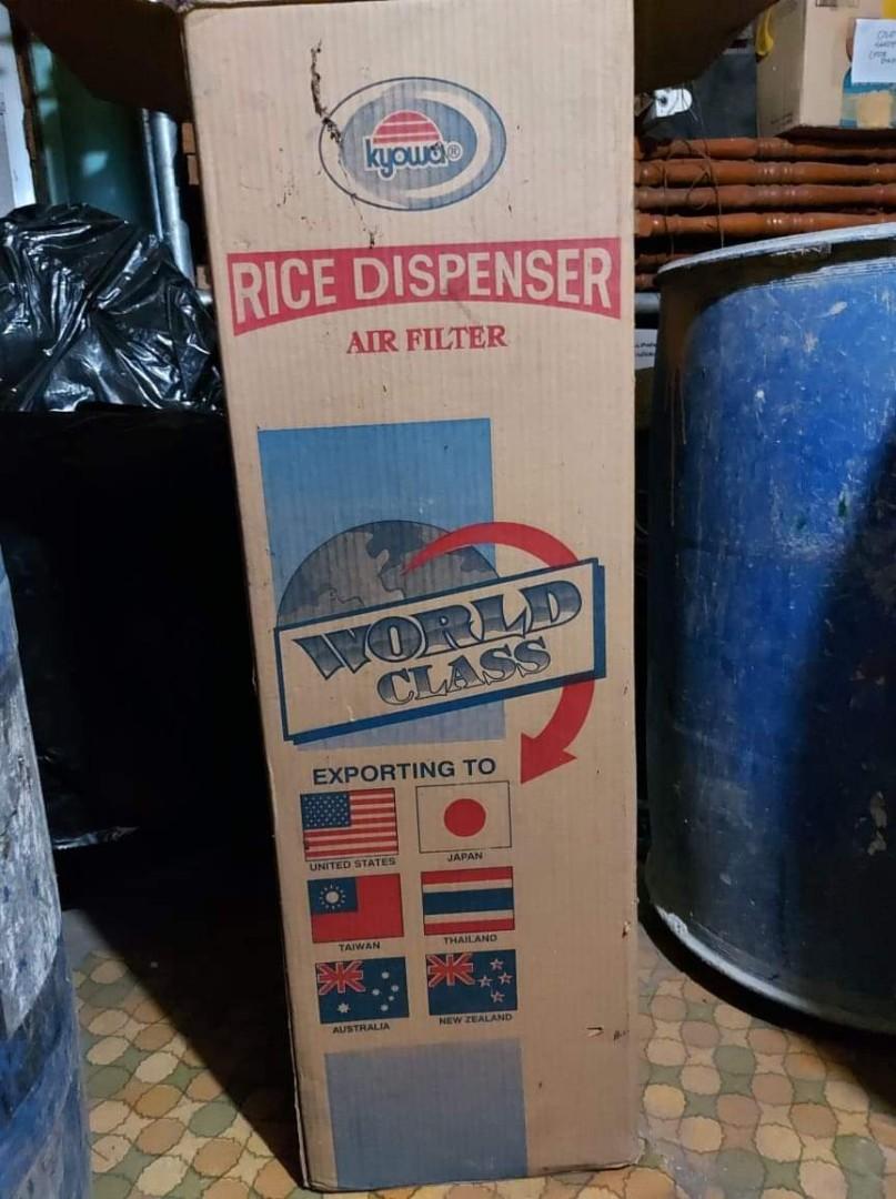Kyowa Rice Dispenser 50kls, Furniture & Home Living, Kitchenware ...